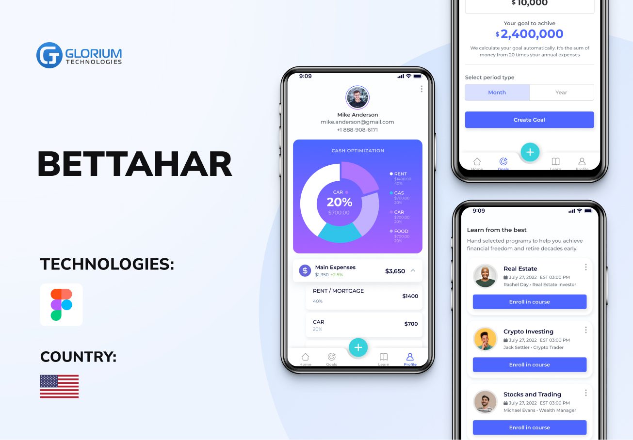 Figma Prototypes for the Retirement Plan Platform - Case Studies