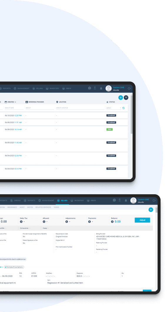The single technology platform for HME/DME providers - Case