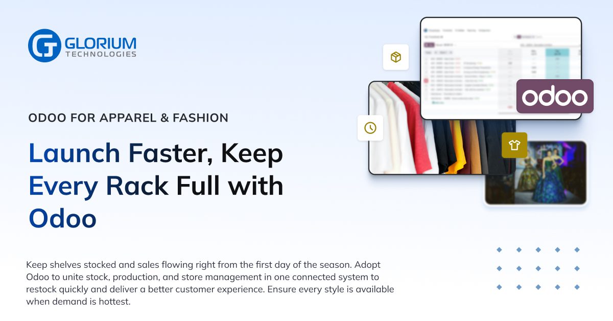 Odoo Implementation for the Apparel & Fashion Industry